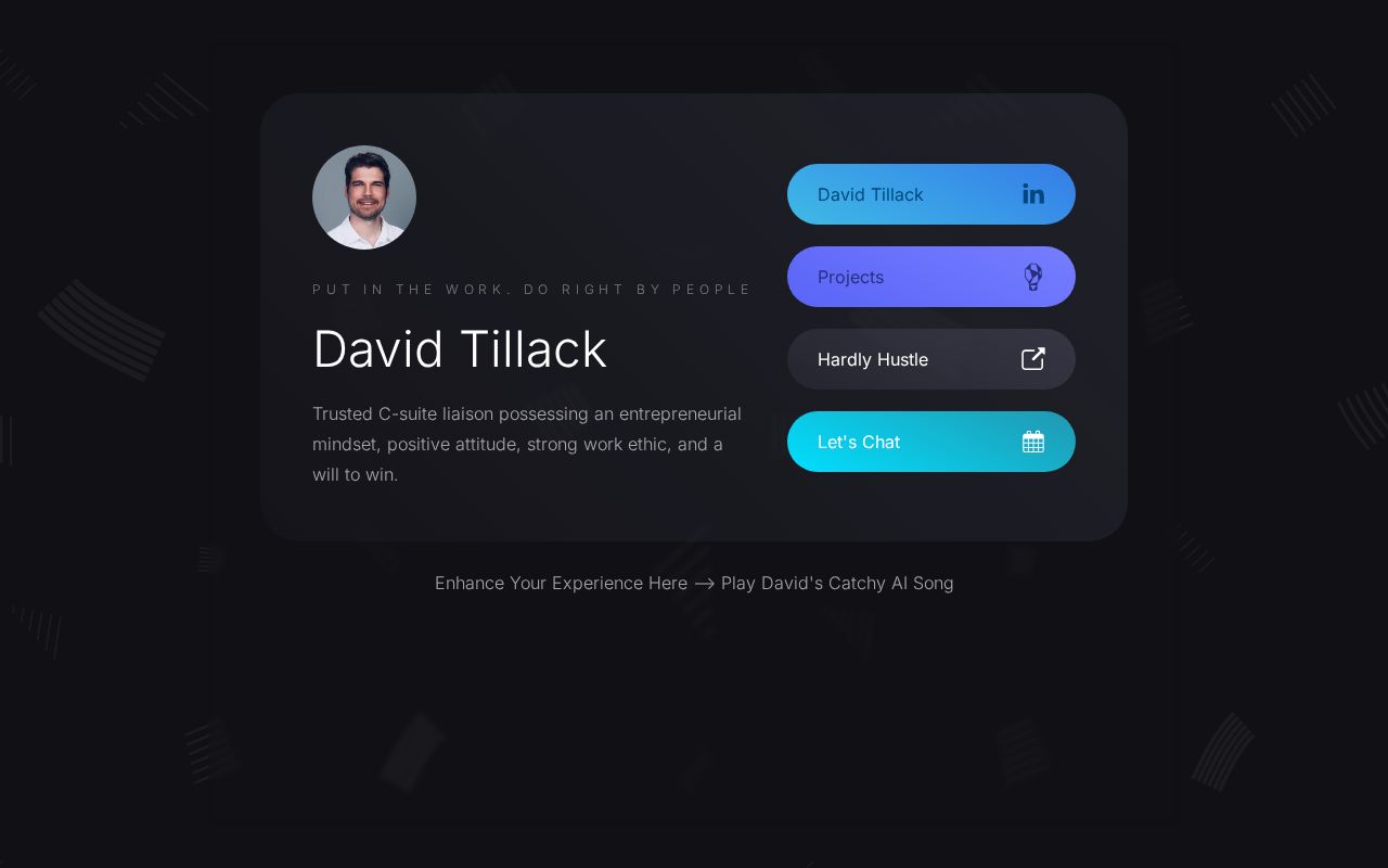 David Tillack's Site